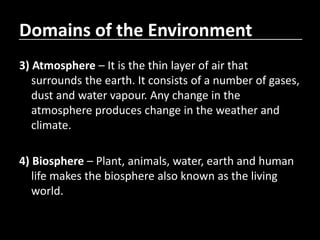 Environment - Class 7 - Geography (Social Studies) | PPTX