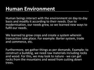 Environment - Class 7 - Geography (Social Studies) | PPTX