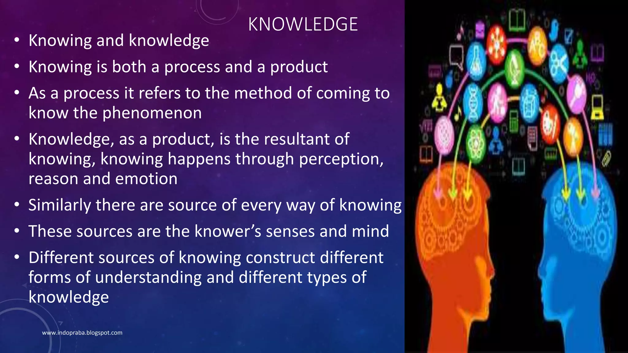 Epistemological Bases of Education | PPTX