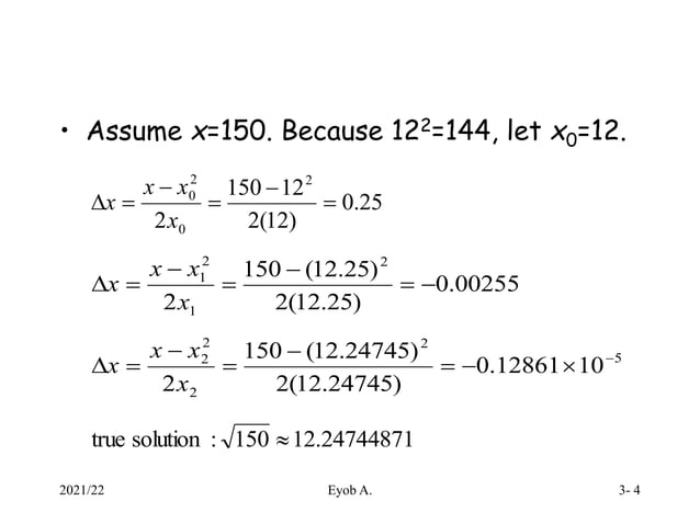 Chapter 1 Errors and Approximations.ppt | Physics | Science