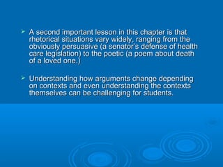 Chapter 1 everythings an argument | PPT