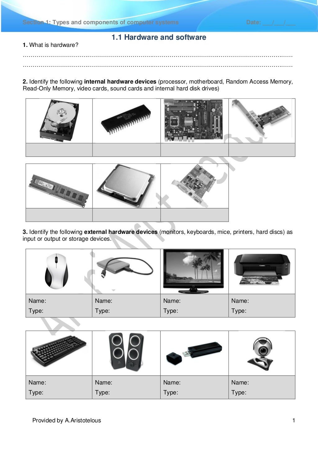 0417 Igcse Ict Chapter 1 Exercises