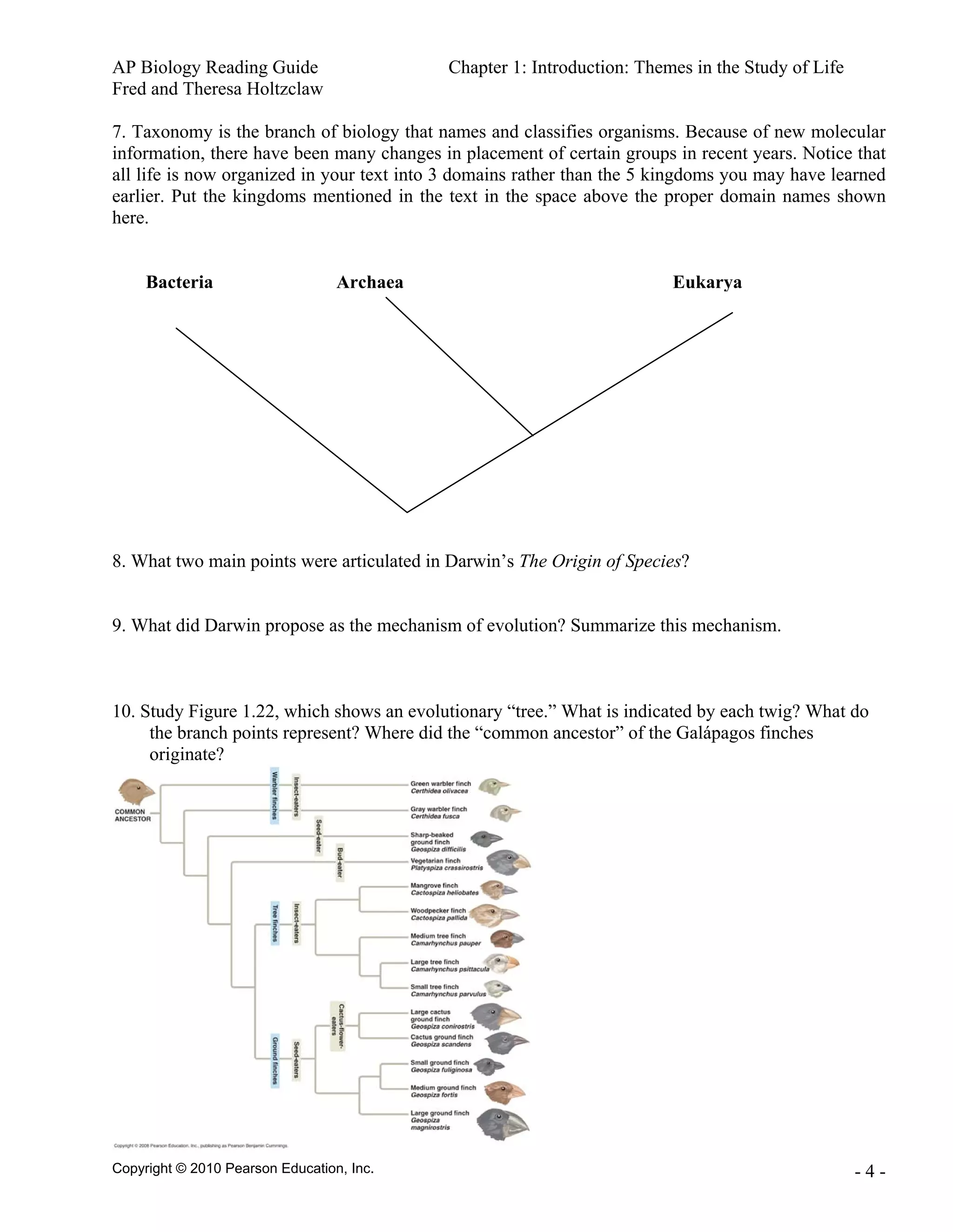 Chapter 1 exploring biology | PDF