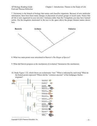 Chapter 1 exploring biology | PDF