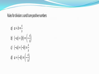 Chapter 1 Directed Numbers | PPTX
