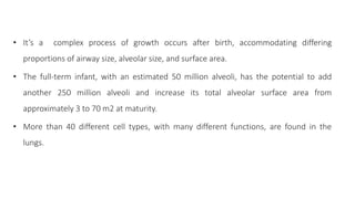 Chapter 1 fetal lung development | PPTX