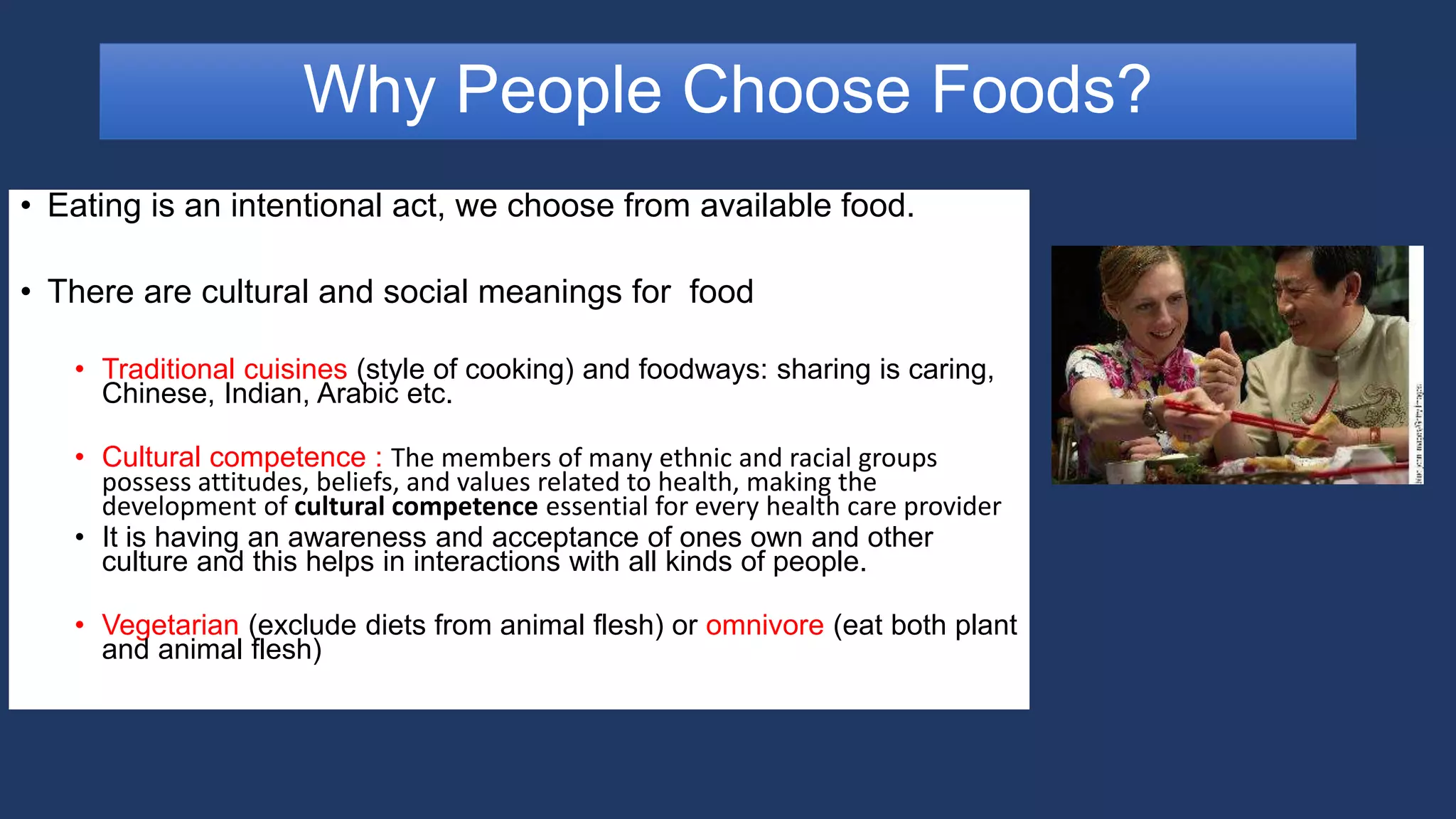 Food choices and Human health | PPTX