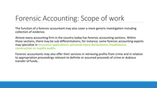 chapter 1 introduction forensic accounting | PDF