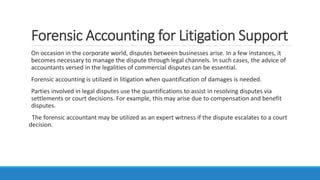 chapter 1 introduction forensic accounting | PDF