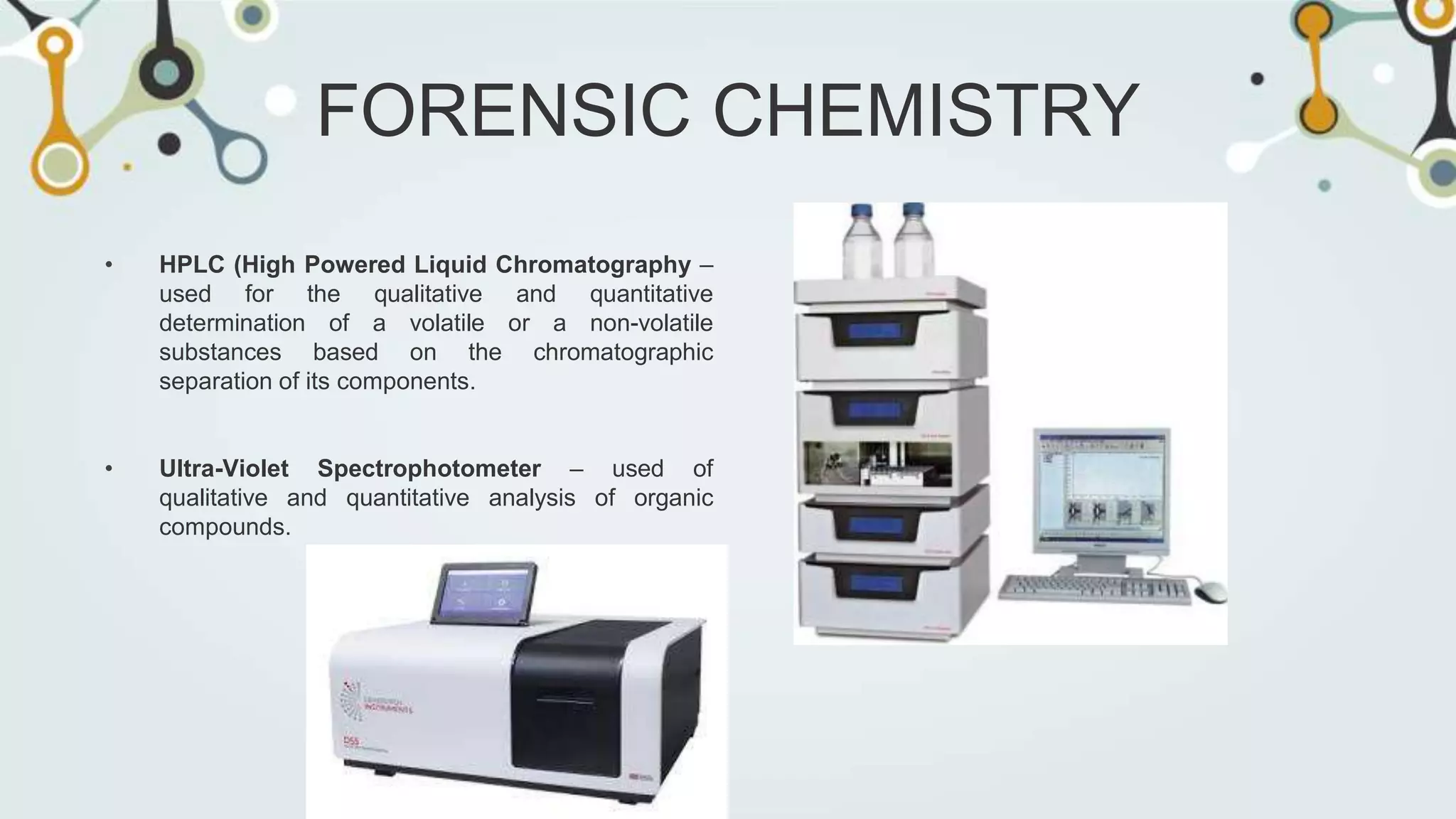 Chapter 1 forensic chemistry | PPTX