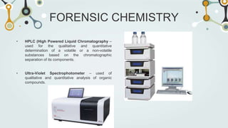 Chapter 1 forensic chemistry | PPTX