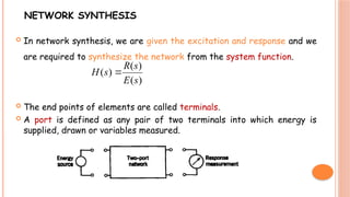 Chapter 1 Network analysis and synthesis.pptx