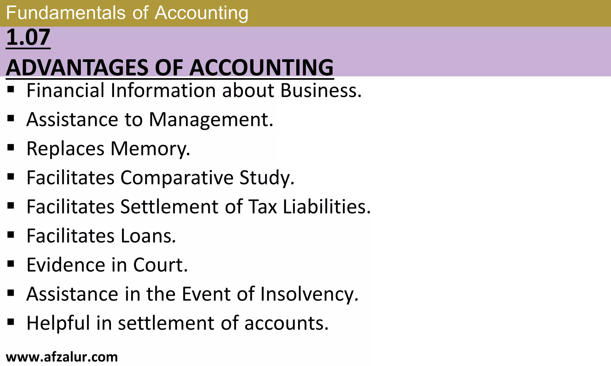 Chapter 1: Fundamentals of Accounting | PPTX