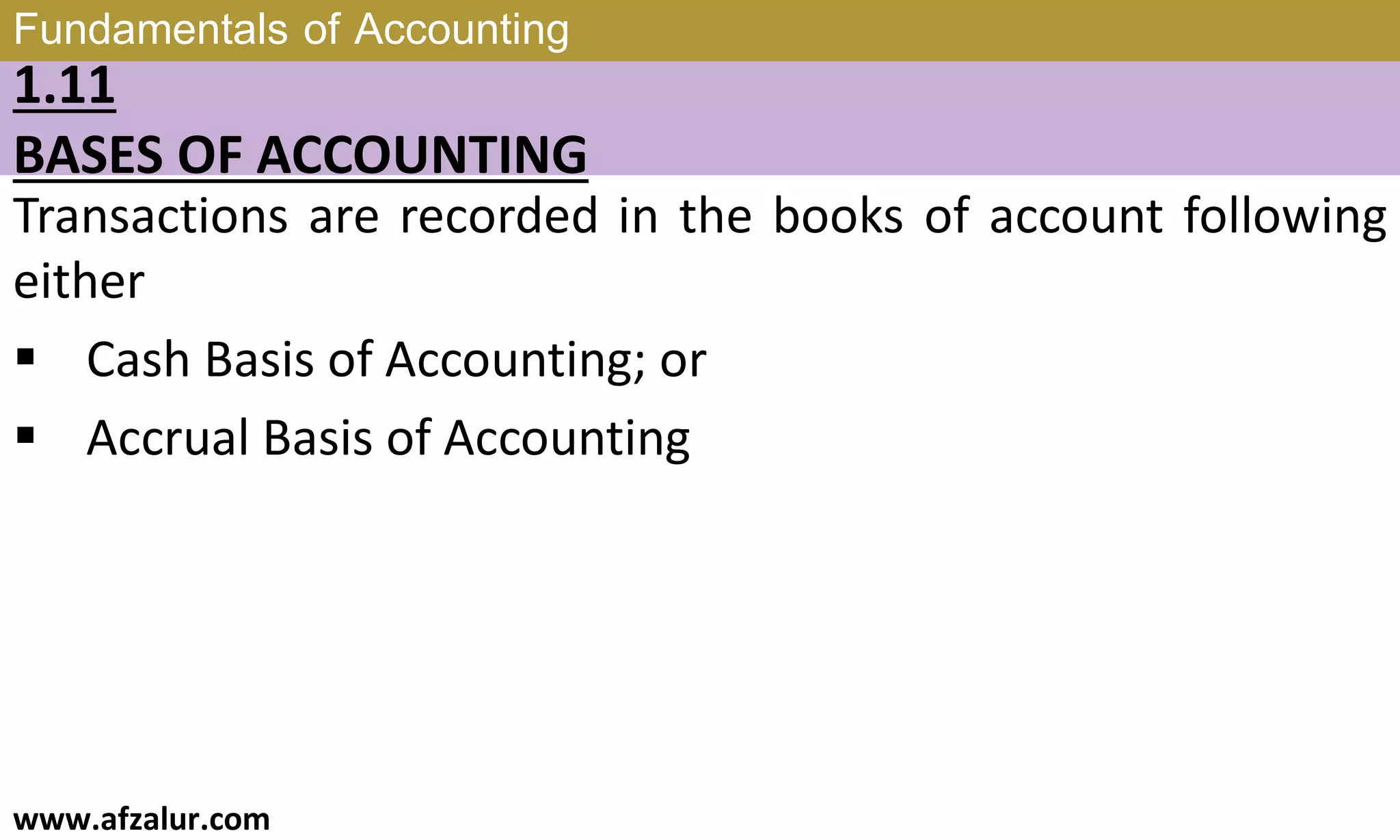 Chapter 1: Fundamentals of Accounting | PPTX