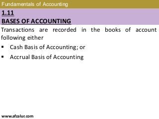 Chapter 1: Fundamentals of Accounting | PPTX