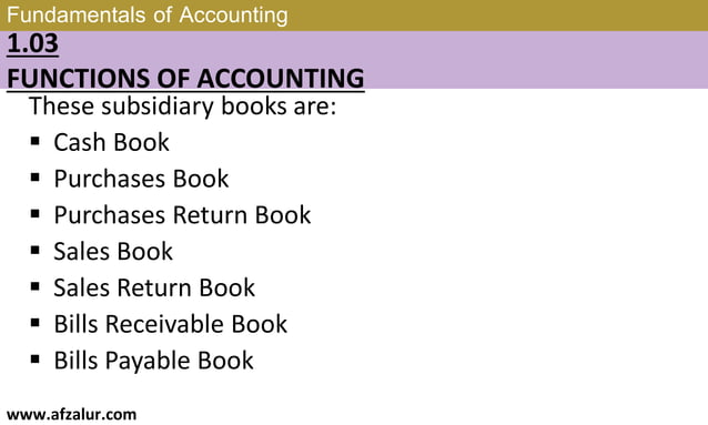 Chapter 1: Fundamentals of Accounting | PPTX