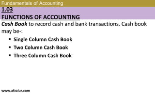 Chapter 1: Fundamentals of Accounting | PPTX