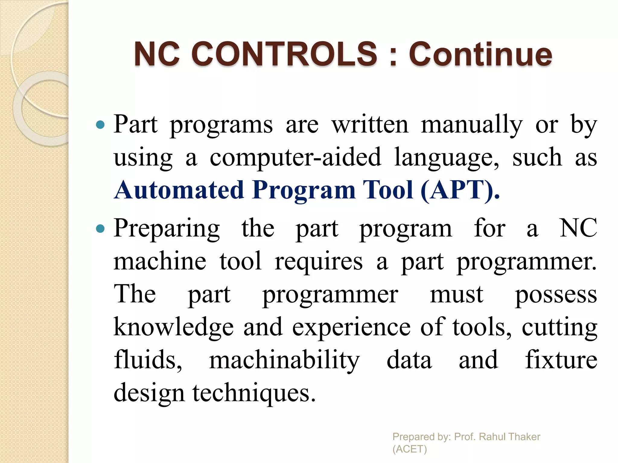 Chapter 1 fundamentals of cam | PPTX