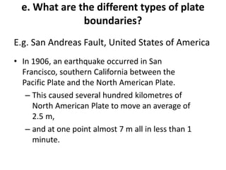 Chapter 1 Gateway 1 Tectonic plates hazards plate boundaries.ppt ...