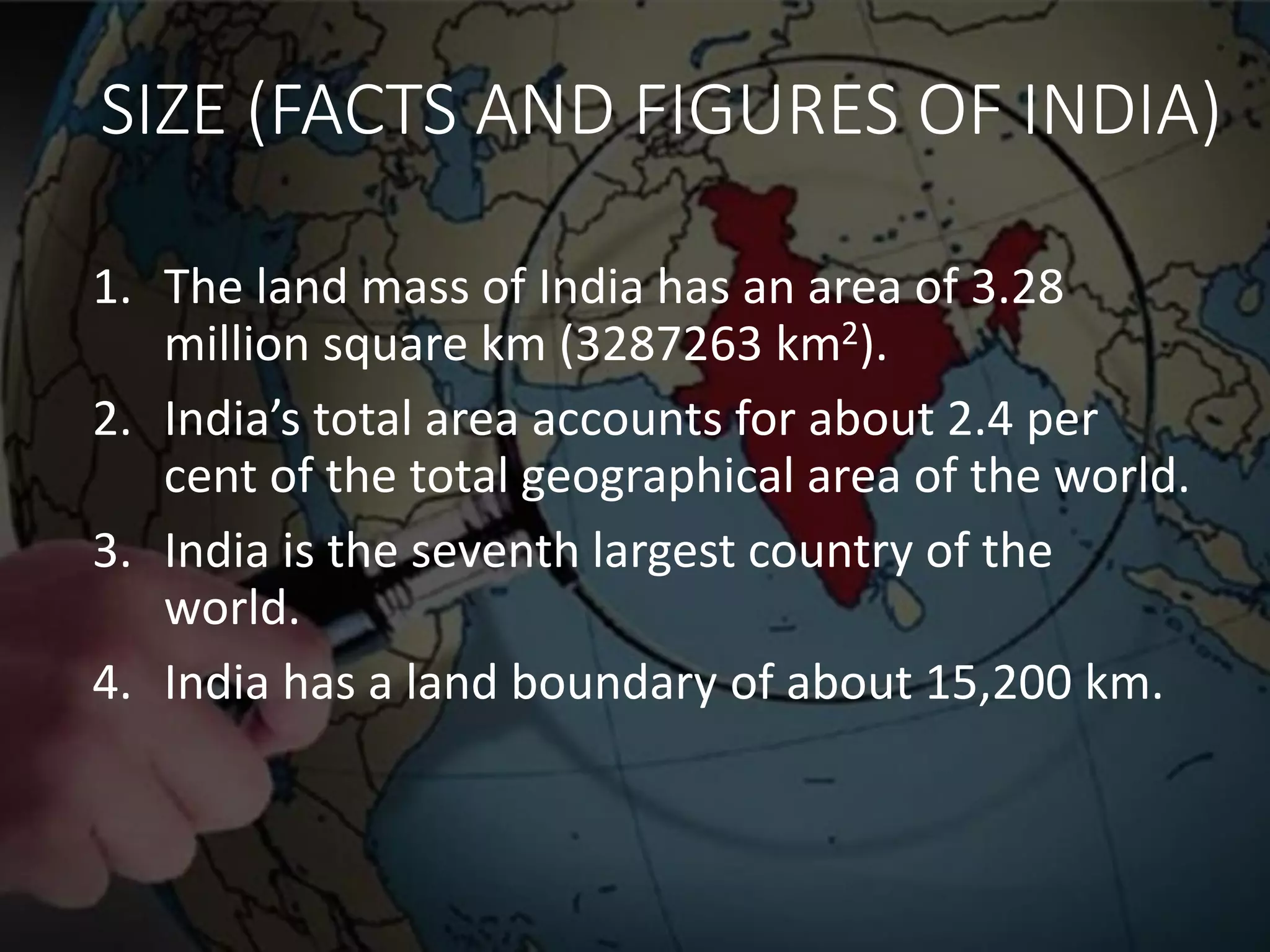 Chapter - 1, India: Size & Location, Geography, Social Science, Class 9 ...