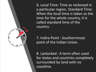 Chapter - 1, India: Size & Location, Geography, Social Science, Class 9 ...