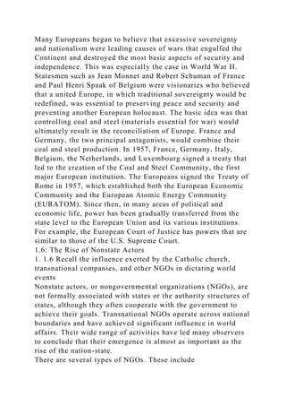 Chapter 1 Global Issues Challenges of GlobalizationA GROWING .docx