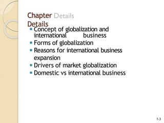 Globalization and international business | PPTX