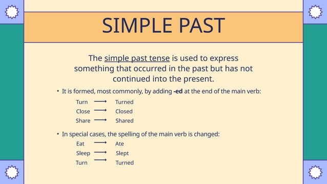 Simple Past Tense Vs Simple Present Perfect Tense | PPTX