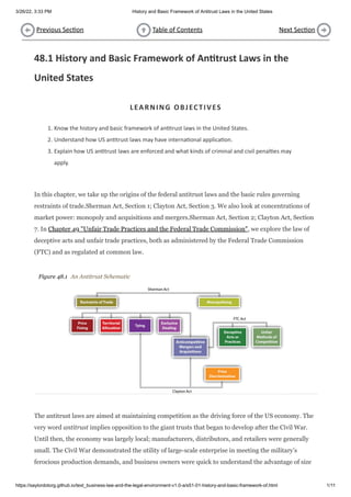 CHAPTER 1 History.pdf Competition Law in India | PDF