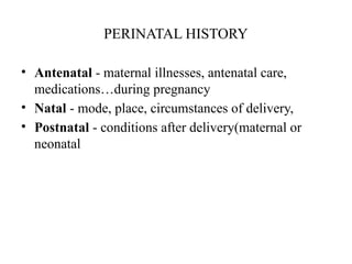 Chapter 1 History and P.Exam in children.pptx