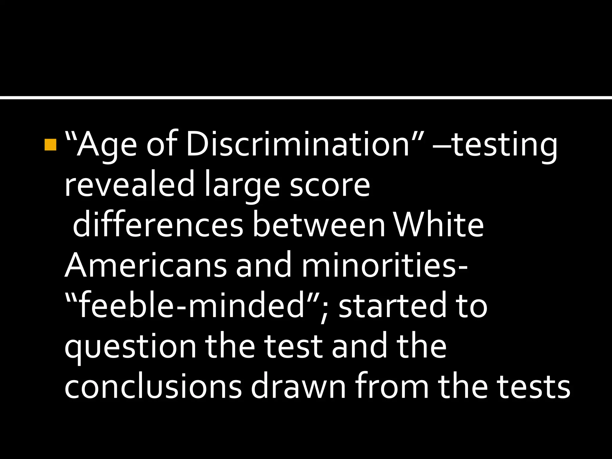 Chapter 1 history of testing | PPTX