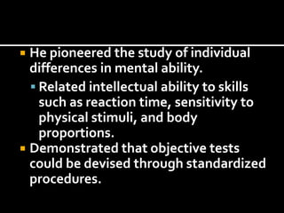 Chapter 1 history of testing | PPTX