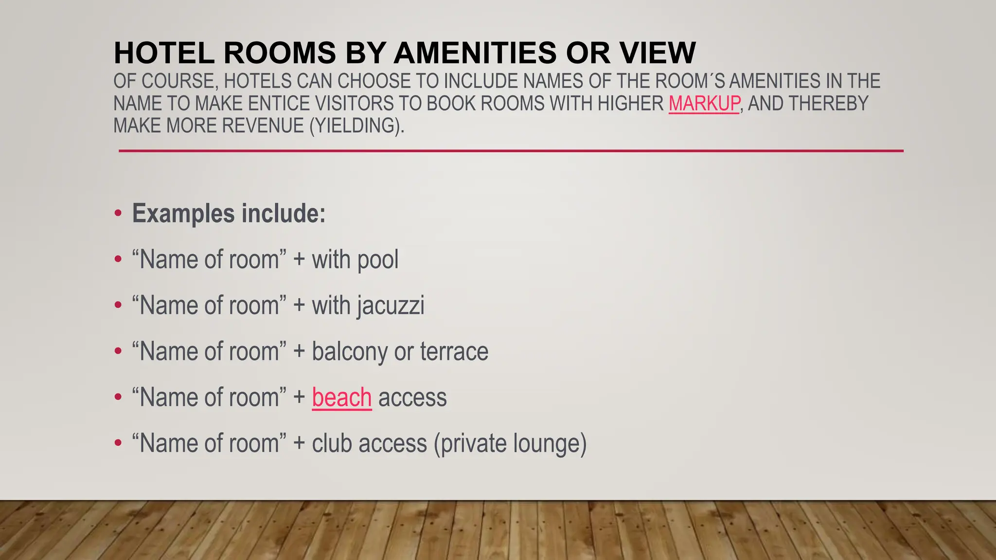 Tourism and Hospitality Description and abbre | PPT