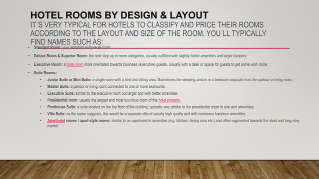 Tourism and Hospitality Description and abbre | PPT