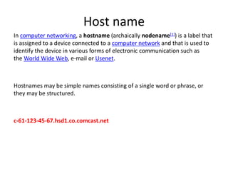Chapter 1 html | PPTX