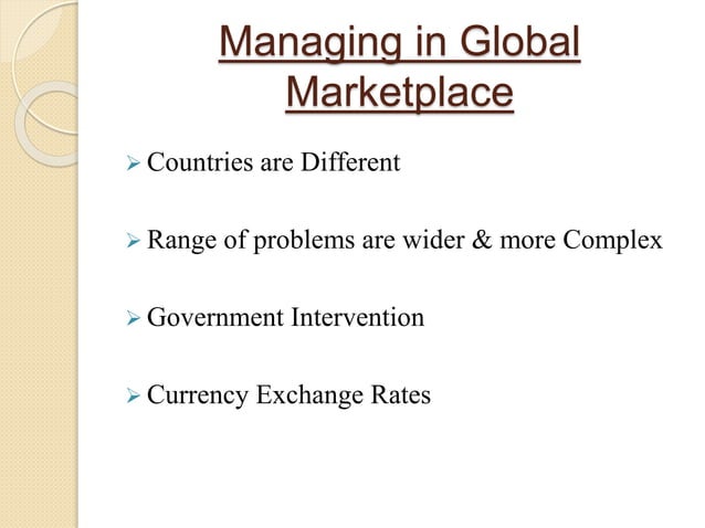 GLOBALIZATION CHAPTER 1 INTERNATIONAL BUSSINES BBA 5TH UOG | PPTX