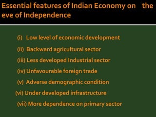 Chapter 1 indian economy | PDF