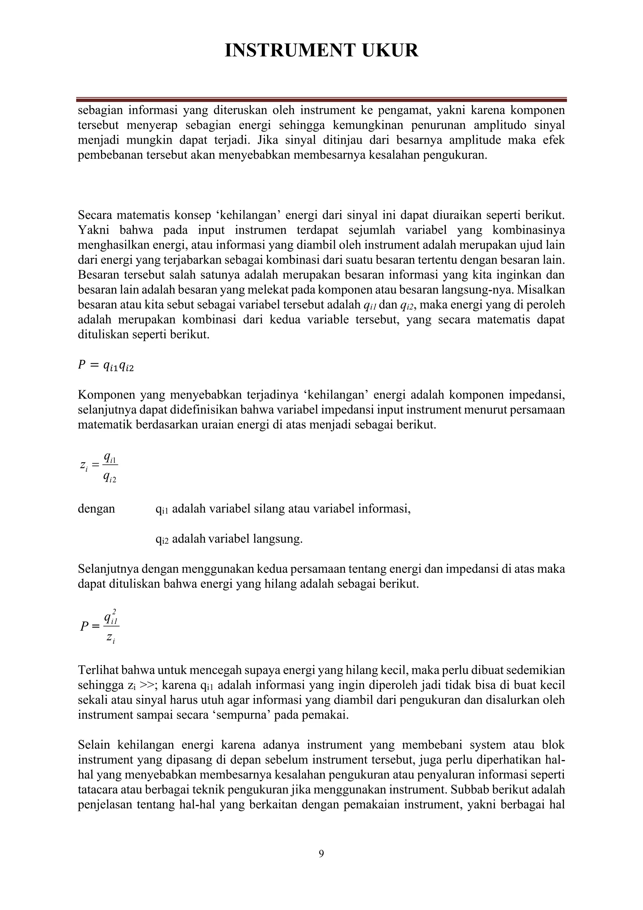 STANDAR UNTUK PENGUKURAN TEKNIK MESIN DAN INSTRUMENTASI 3 | PDF