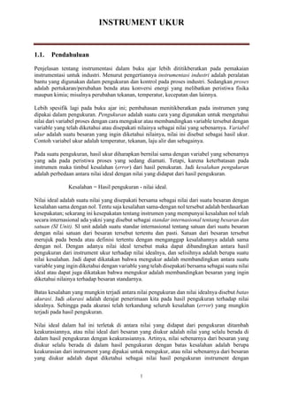 STANDAR UNTUK PENGUKURAN TEKNIK MESIN DAN INSTRUMENTASI 3 | PDF