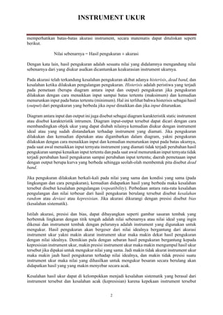 STANDAR UNTUK PENGUKURAN TEKNIK MESIN DAN INSTRUMENTASI 3 | PDF