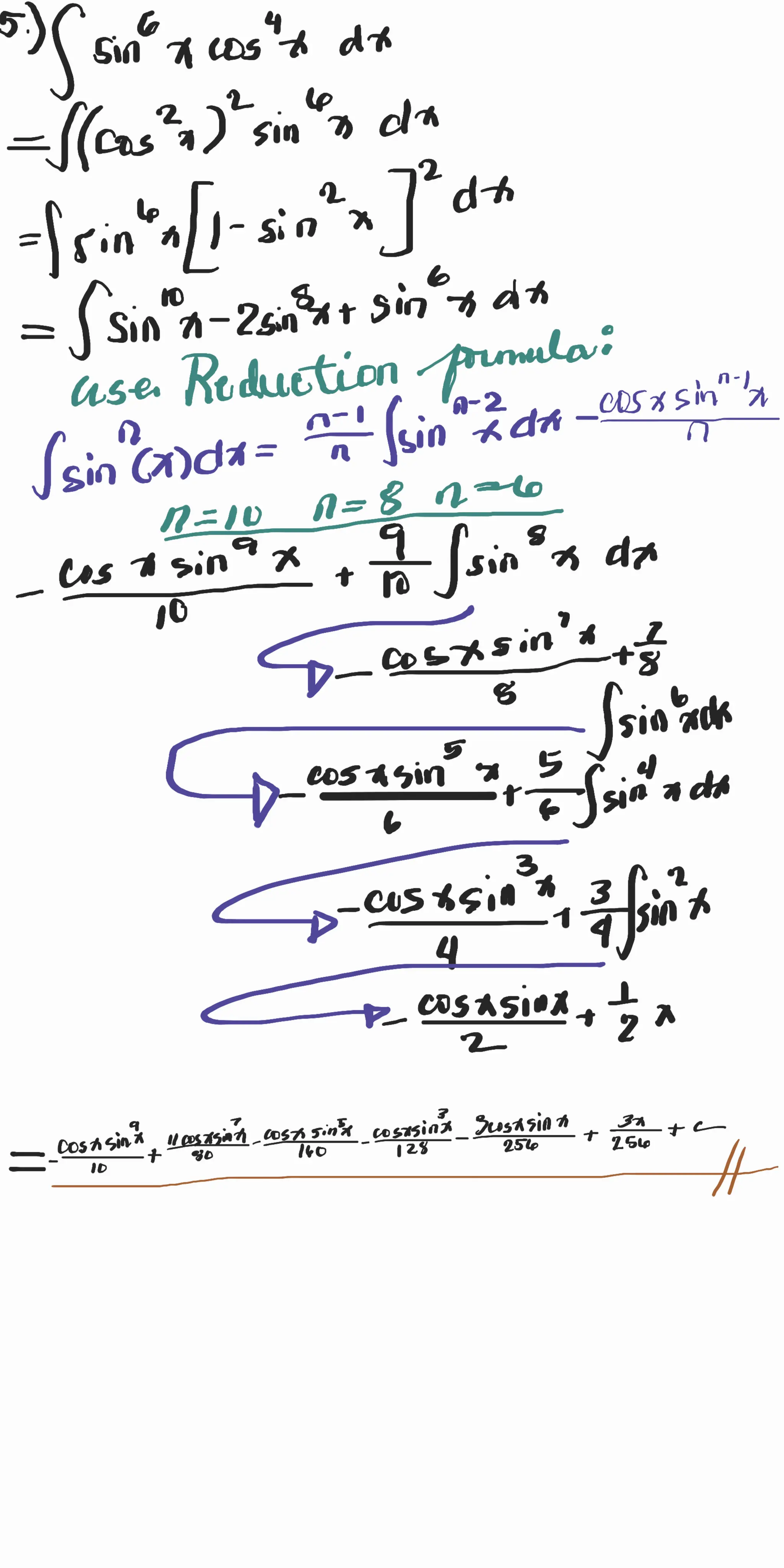 Integration trigonometric function (1-6) only.pdf