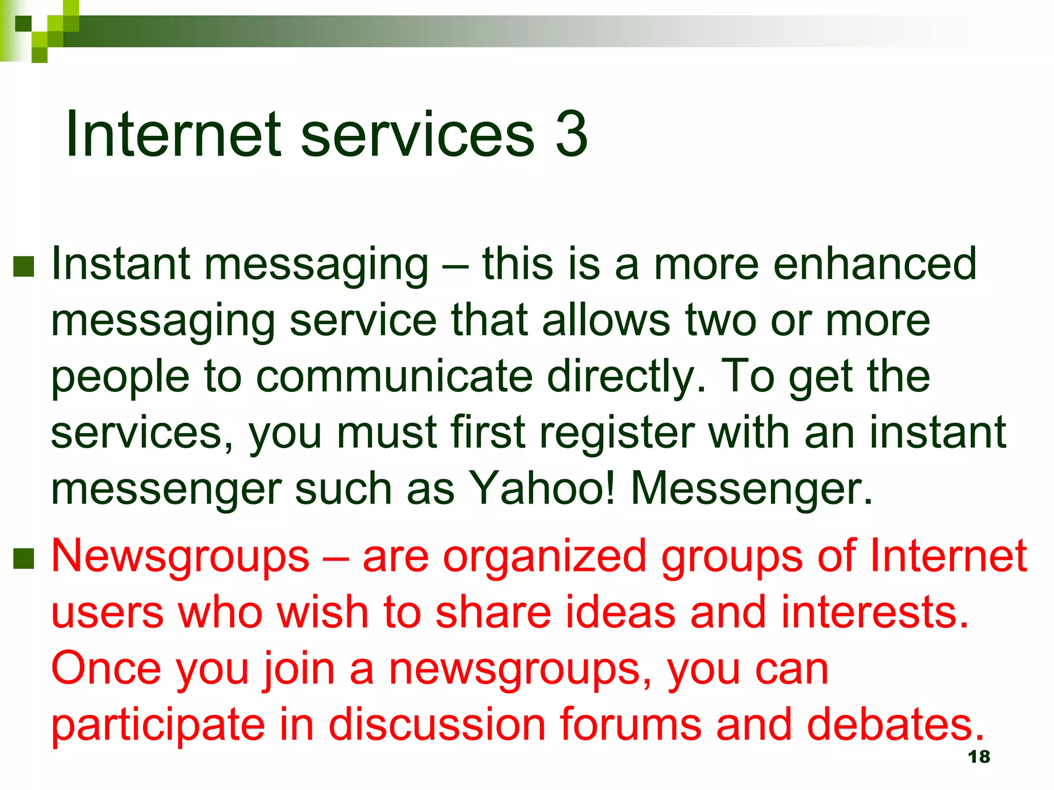 Chapter 1 Internet and e-mail.ppt