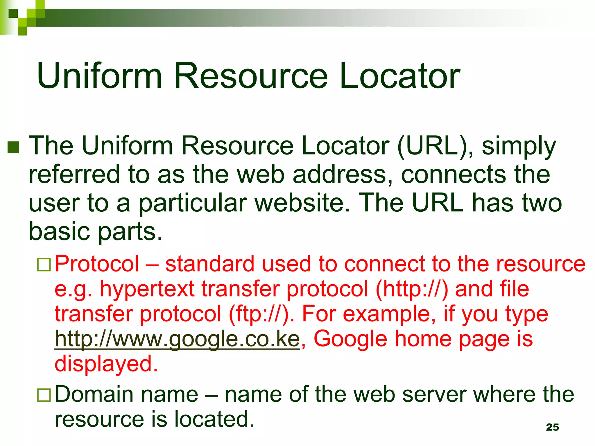 Chapter 1 Internet and e-mail.ppt