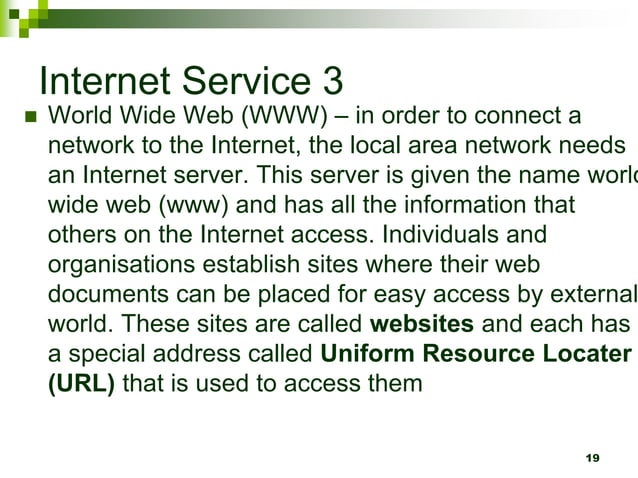 Chapter 1 Internet and e-mail.ppt | Internet for Beginners | Internet
