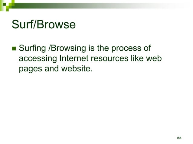 Chapter 1 Internet and e-mail.ppt | Internet for Beginners | Internet