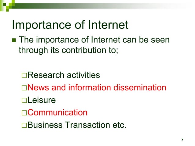 Chapter 1 Internet and e-mail.ppt | Internet for Beginners | Internet