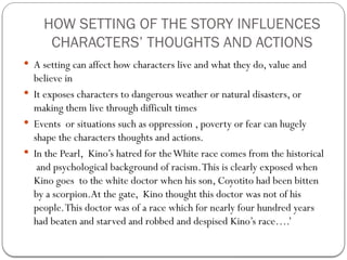 Chapter 1 in The Pearl by John Steinbeck | PPTX