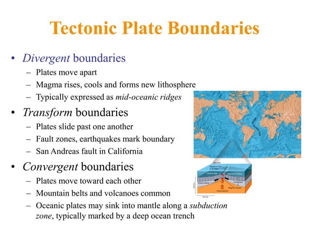 chapter 1 intro and plate boundaries.ppt | Geography | Science