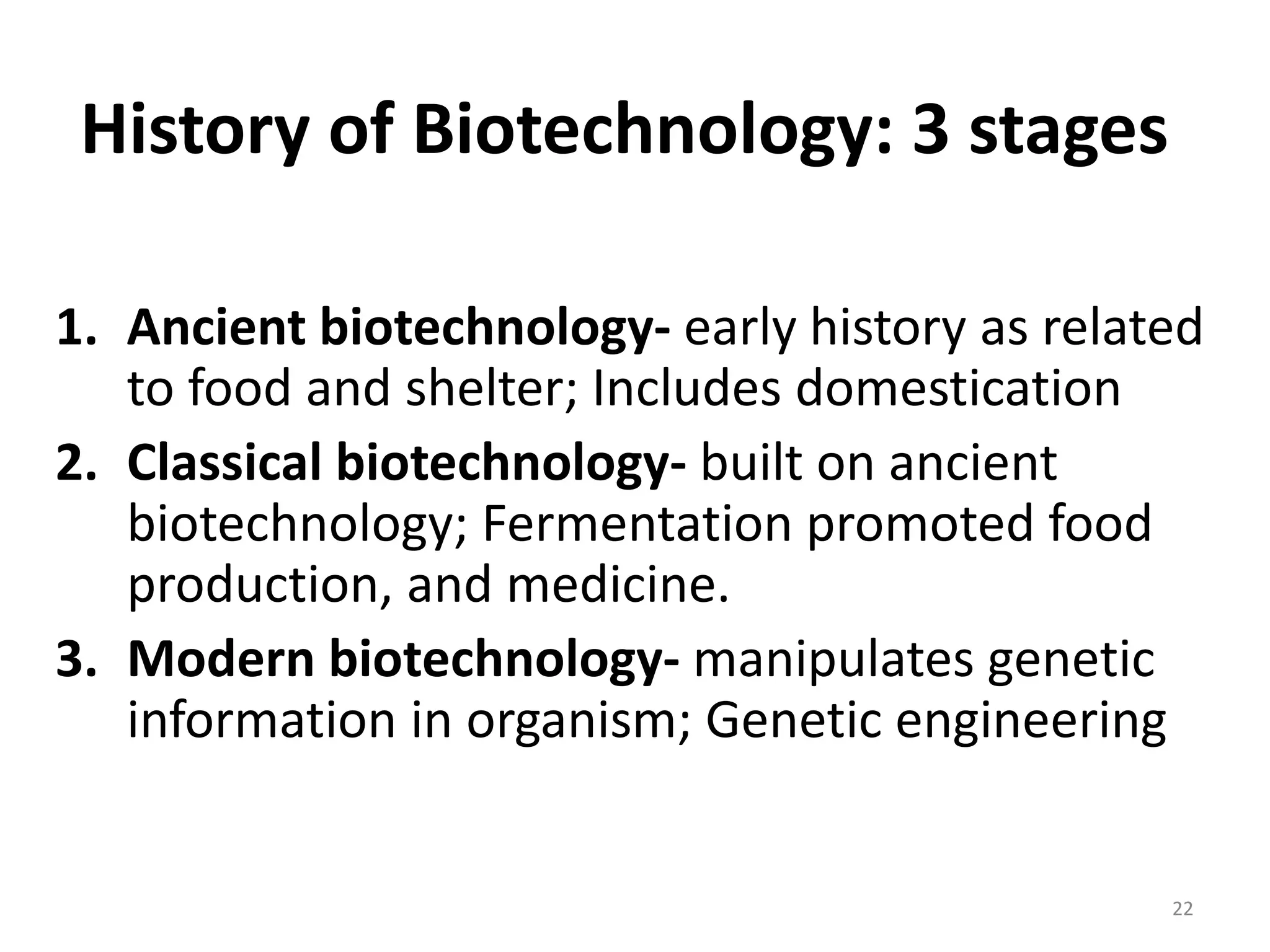 Introduction to Animal Biotechnology | PPTX