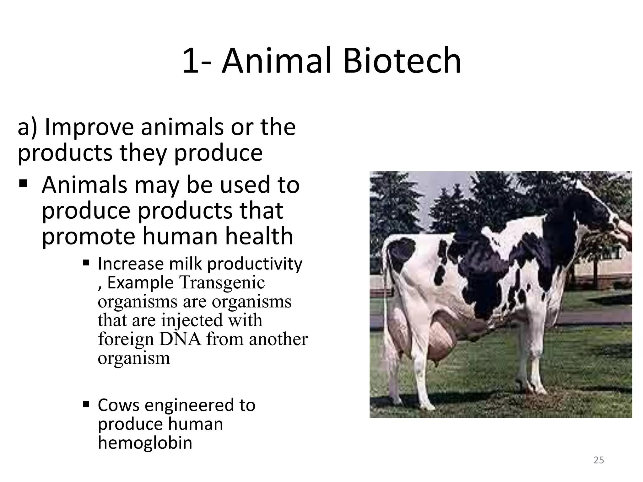 Introduction to Animal Biotechnology | PPTX